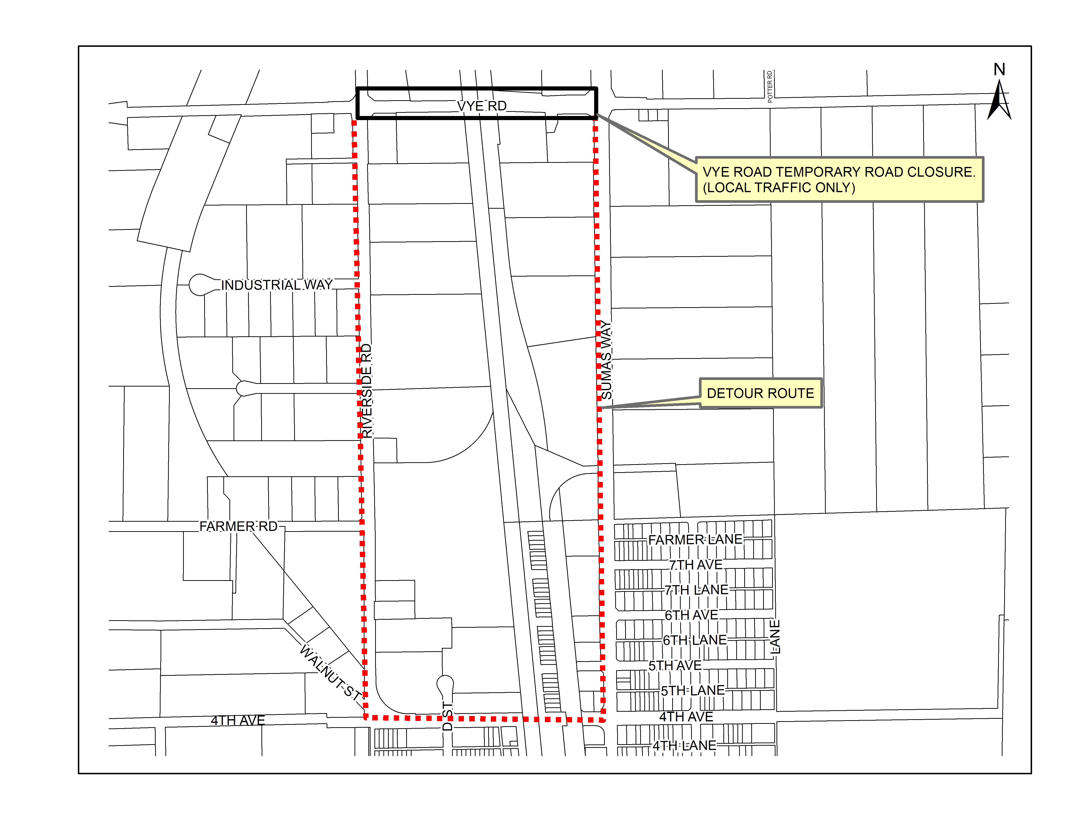 Vye Road between Highway 11 and Riverside Road | City of Abbotsford